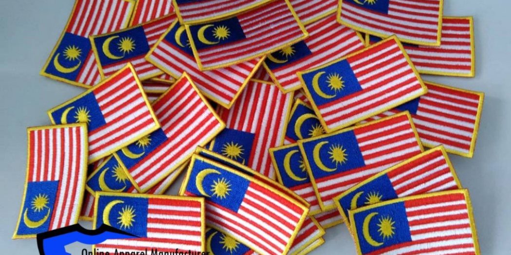Langkah-langkah Membuat Patches Sulam Bendera Malaysia - Sulam Logo ...