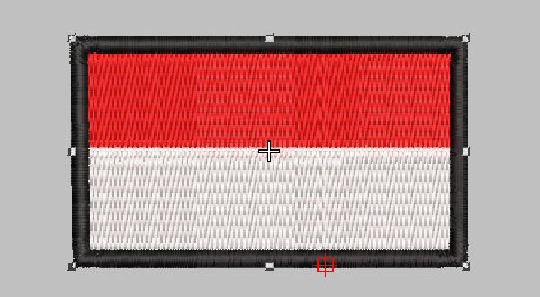 Patch Bendera Indonesia - Ezprint